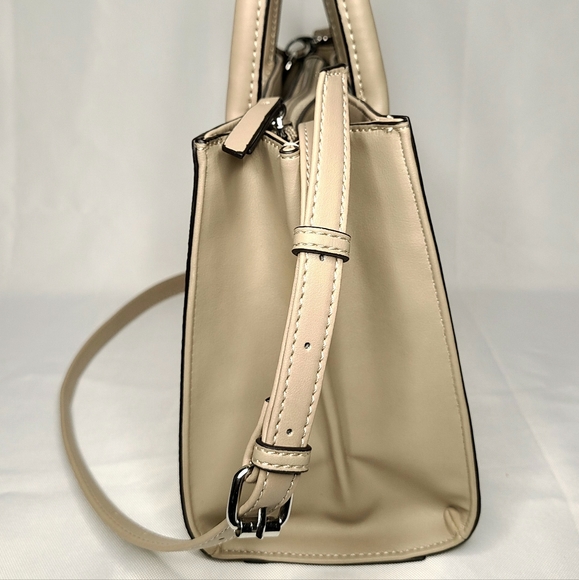 Nine West | Bags | Nine West Allyce Handbag Purse Nyc53296 Mushroom ...